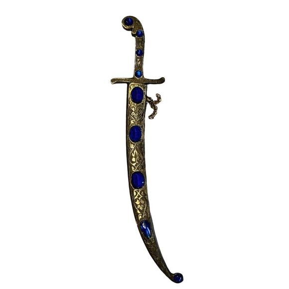 Accents | Decorativevintage Turkish Sword Dagger Intricate Design ...